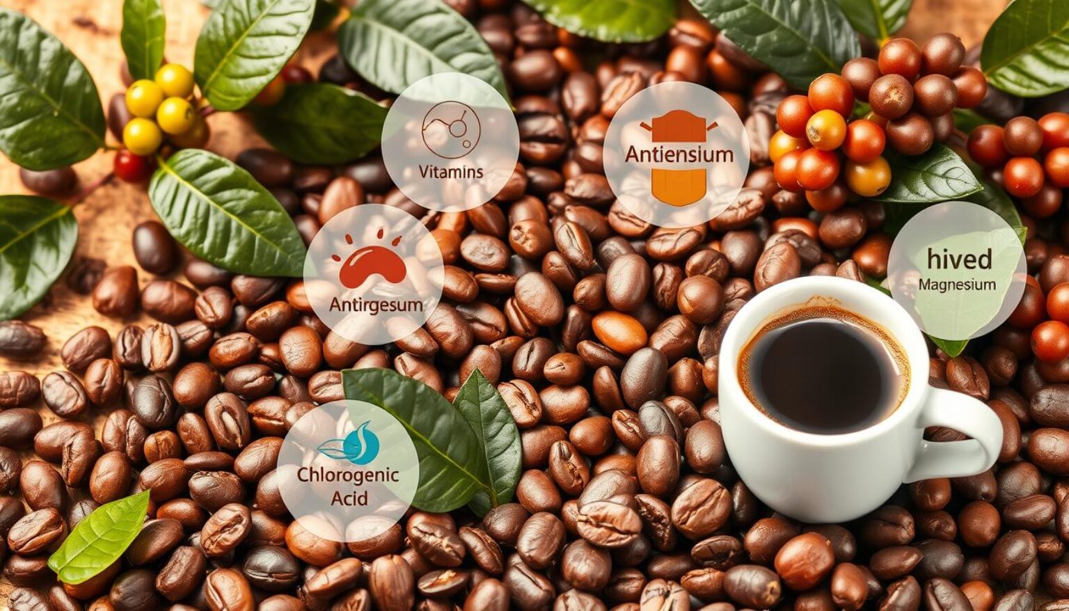 Die gesundheitlichen Vorteile von Kaffee: Antioxidantien und mehr.
